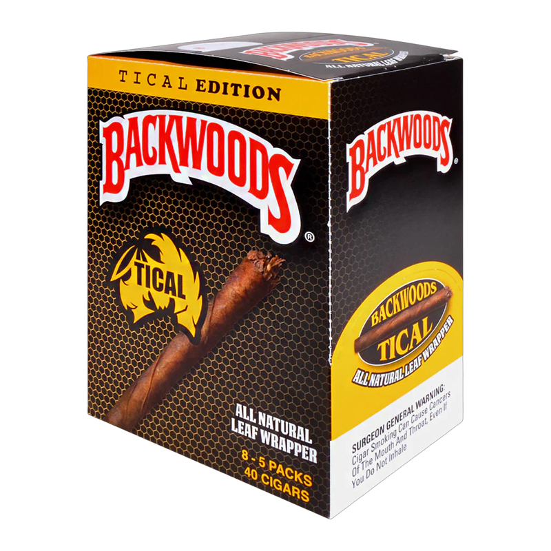 BACKWOODS 5PK CIGAR TICAL – BOX OF 8 – Eagle Distribution
