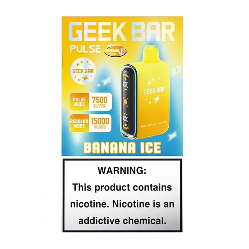 GEEK BAR PULSE 15K BANANA ICE 5% – BOX OF 5 (THERMAL EDITION) – Eagle ...