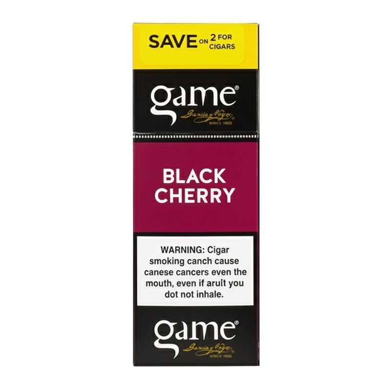 GAME CIGAR_BLACK CHERRY_SAVE ON 2 – Eagle Distribution