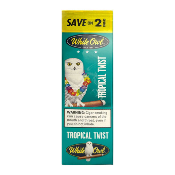 WHITE OWL 2PK TROPICAL TWIST CIGAR – DUAL BOX OF 15 POUCHES – Eagle ...