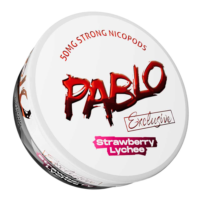 PABLO STRAWBERRY LYCHEE 50MG – SLEEVE OF 10 – Eagle Distribution